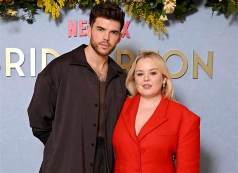 Bridgertons Luke Newton And Nicola Coughlan On Their Characters
