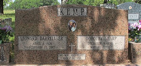 Leonard Darrell Kemp Sr 1926 2007 Find A Grave Memorial