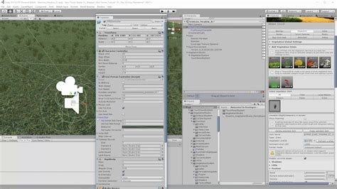 Streaming Multi Tiled Terrains With Unity Part Adding Trees And Foliage With Vegetation