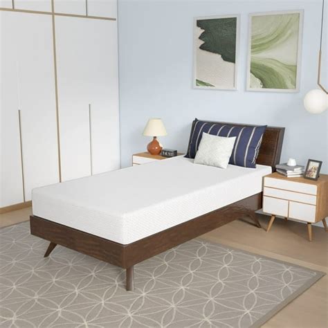Fdw Twin 8 Inch Medium Firm Gel Memory Foam Mattress Certipur Us