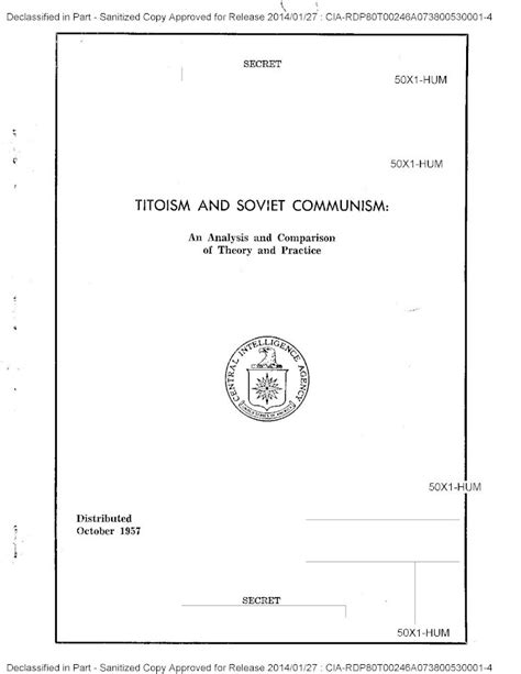 Pdf Titoism And Soviet Communism An Analysis And · Title Titoism And Soviet Communism An