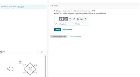 Solved Consider The Circuit Shown In Eigure 1 Part A Find