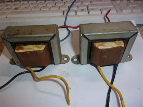 Vintage Tube Amp Output Transformer Pair 6bq5 Se £43 03 Picclick Uk