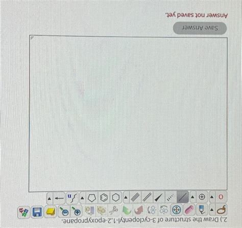 Solved 1 Draw The Structure Of