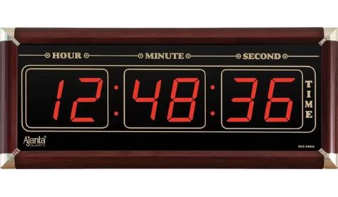 Ajanta OLC 60 DX Digital Wall Clock At 1865 Piece Digital Clock In