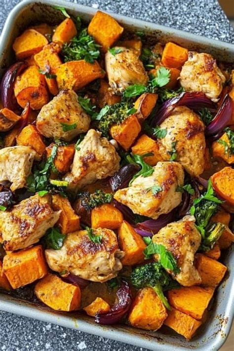 30 Chicken Thighs With Sweet Potatoes That Really Bring The Flavor