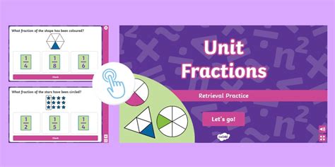 👉 Retrieval Practice Unit Fractions Maths Interactive Quiz