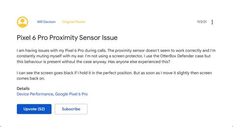 Google Pixel 6 Pro Proximity Sensor Not Working How To Fix DroidWin