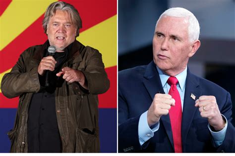 Steve Bannon Claims Judas Pence Is Covering For Biden