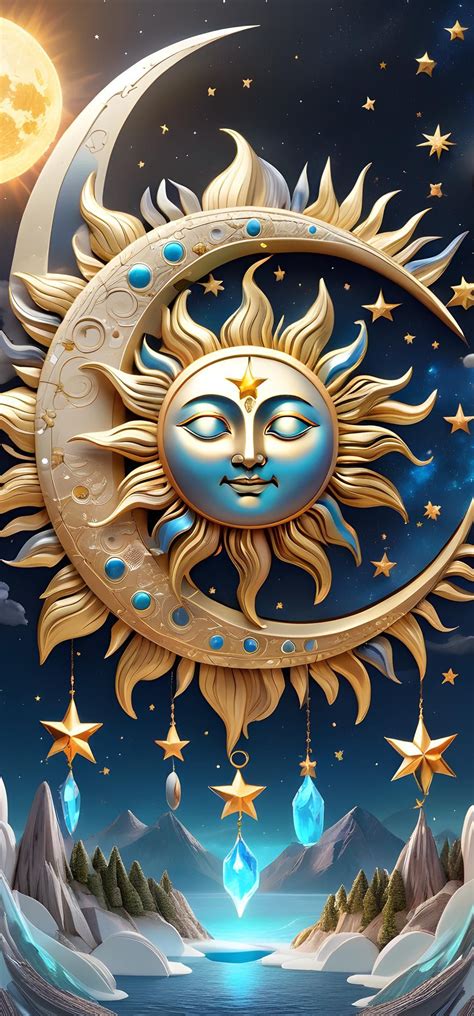 Pin By Lindsey Kerby On Backgrounds Moon Stars Art Celestial Art Moon Art