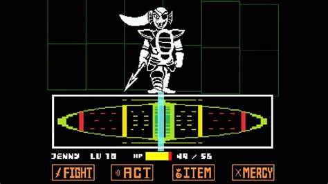 Undertale Undyne Neutral Fight Death Youtube