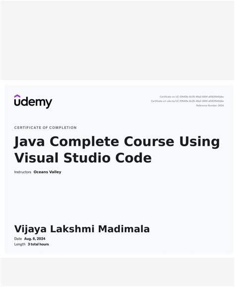 Vijaya Lakshmi Madimala On Linkedin Java Complete Course