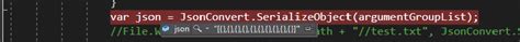 Serialization C Object Serialized Using Newtonjson Is Empty Stack