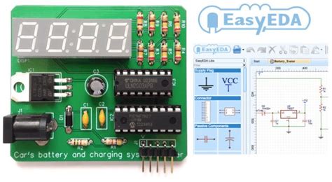 Software para diseño de circuitos y placas impresas PCB EasyEDA