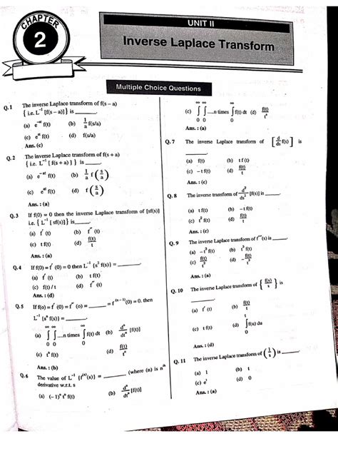 2 Inverse Laplace Transform Pdf