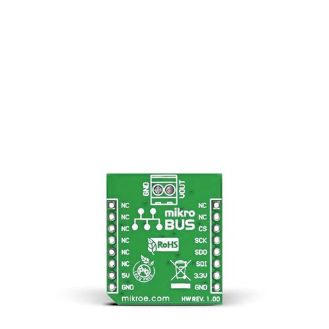 Dac Click Breakout Board For Mcp4921 12 Bit Dac