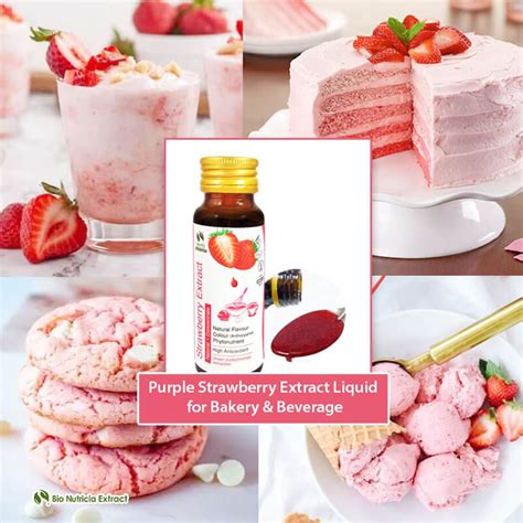 Pure Strawberry Fragaria X Ananassa Standardized Extract Liquid