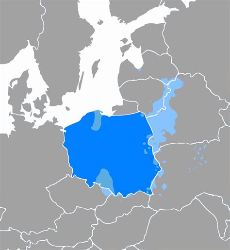 File Map Of Polish Language Svg Wikimedia Incubator