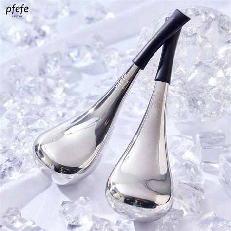 Pfefe Pfefe Ice Globes Colling Globes Stainless Steel Face Beauty Cryo