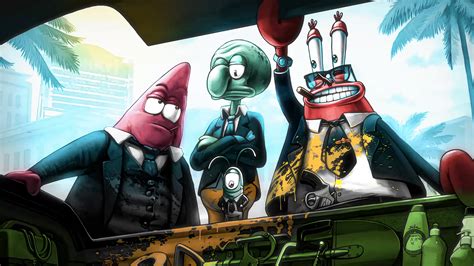 SpongeBob SquarePants Patrick Star Mr Krabs Spongebob Squarepants Mr