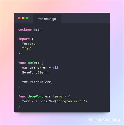 suhaan bhandary on linkedin learningbitbybit go nil interface