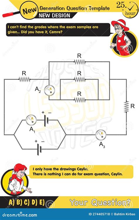Physics Basic Electric Circuits Next Generation Problems Exam
