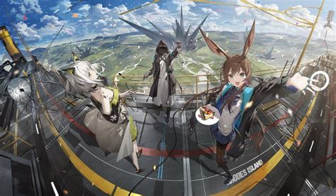 Doctor Amiya And Kal Tsit Arknights Drawn By Kieed Danbooru
