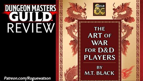 Dms Guild Review The Art Of War For Dandd Players Roguewatson