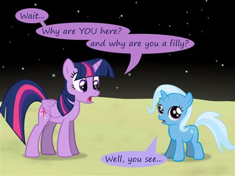 Mlp Twilight Sparkle And Trixie