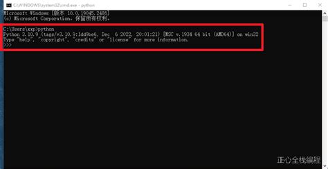 安装 Python 310 官方解释器 正心全栈编程