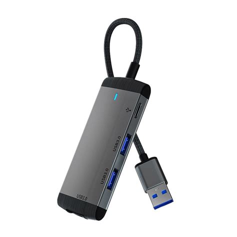 Концентратор Usb3 0 4 в 1 быстрая док станция Usb Type C 5 Гбит с