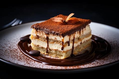 Premium Photo Elegant Tiramisu Marvel Bc