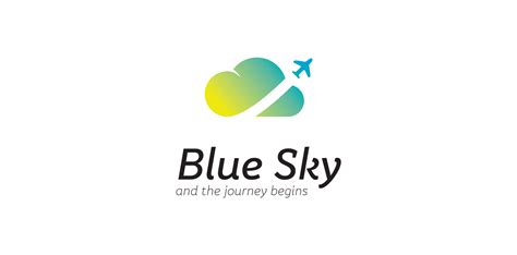 Blue Sky Logo • Logomoose Logo Inspiration Blue Sky Logo Design