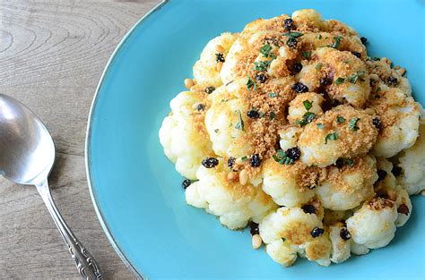Sicilian Style Cauliflower