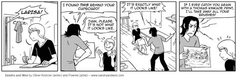 Sandra And Woo 0484 Larisas Dirty Secret The Comedy Webcomic