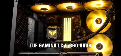 Asus Tuf Gaming Lc Ii Argb Aio Liquid Cpu Cooler Alfrensia Best Pc Hardware Gaming Gear