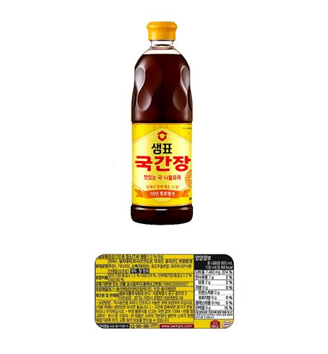 샘표식품 국간장 860ml X 12개 업소용 간장 최저가 사업자 식자재 식봄