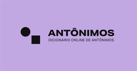 Antônimo De Contrário Antônimos