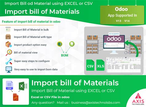 odoo module import bill of material most downloaded odoo module for