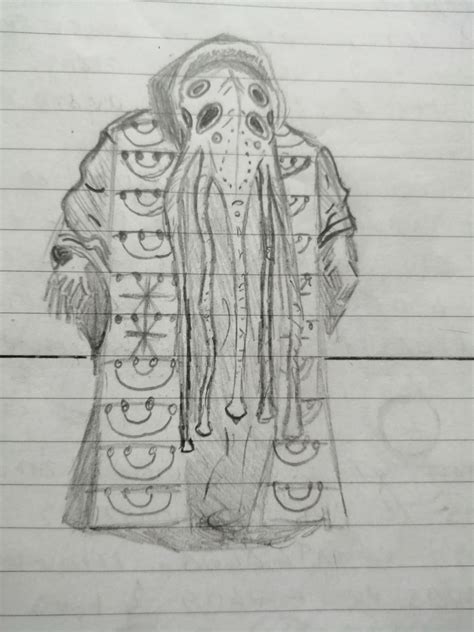 An Ascended Sleeper From Morrowind Rdrawing