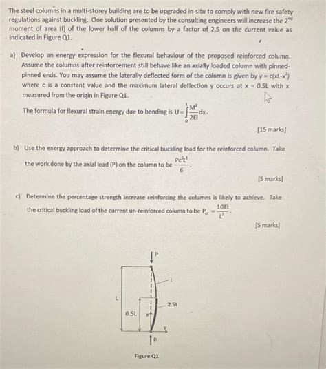 [solved] The Steel Columns In A Multi Storey Building Are