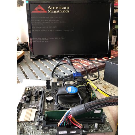 1151腳位 華碩 H110m K 主機板 加 G4600 Cpu 七代 加風扇 一套 三重自取800元 蝦皮購物