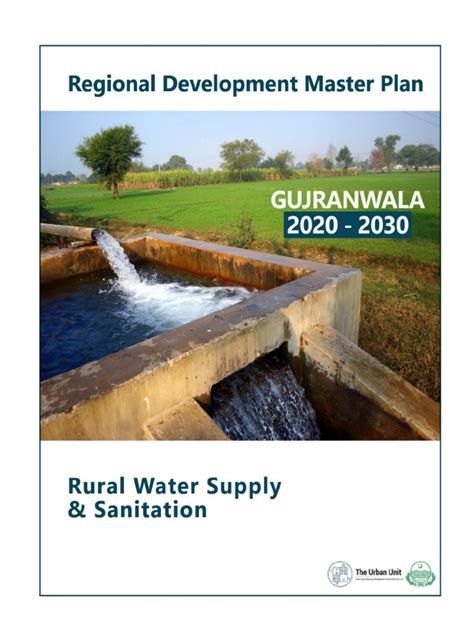 Gujranwala Regional Development Master Plan Rural Water Supply