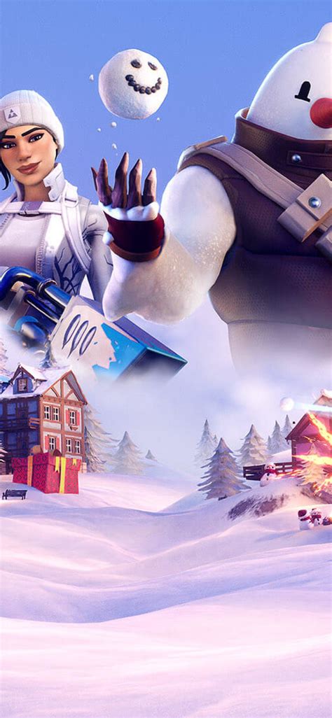 Christmas Fortnite Iphone Wallpapers Free Download