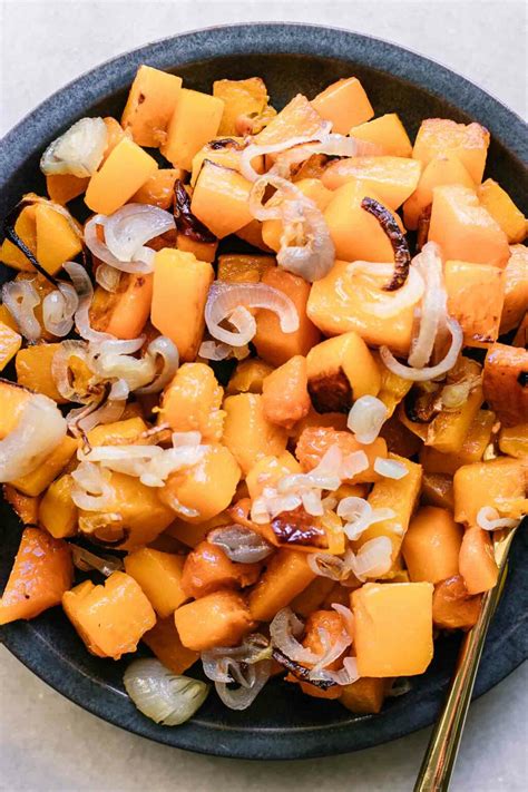 Roasted Butternut Squash And Shallots ⋆ Easy Only 40 Minutes