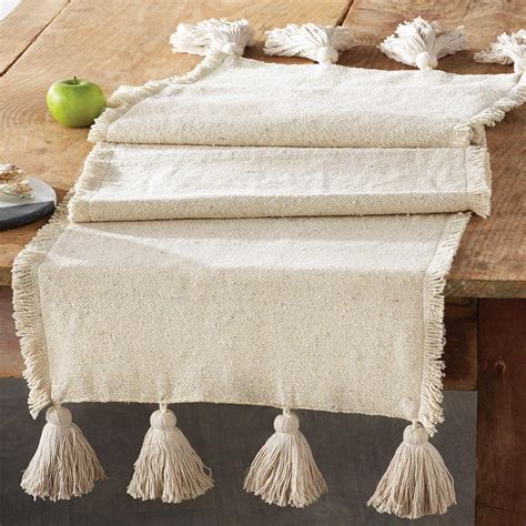 Effortless Elegance Elevated Macrame Table Runner