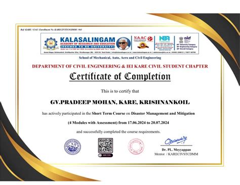 Disastermanagement Mitigation Training Lifelonglearning