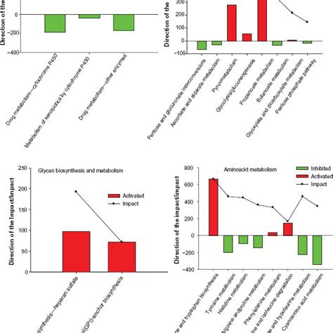Results Of The Most Impacted Pathways During The Growing Phase And