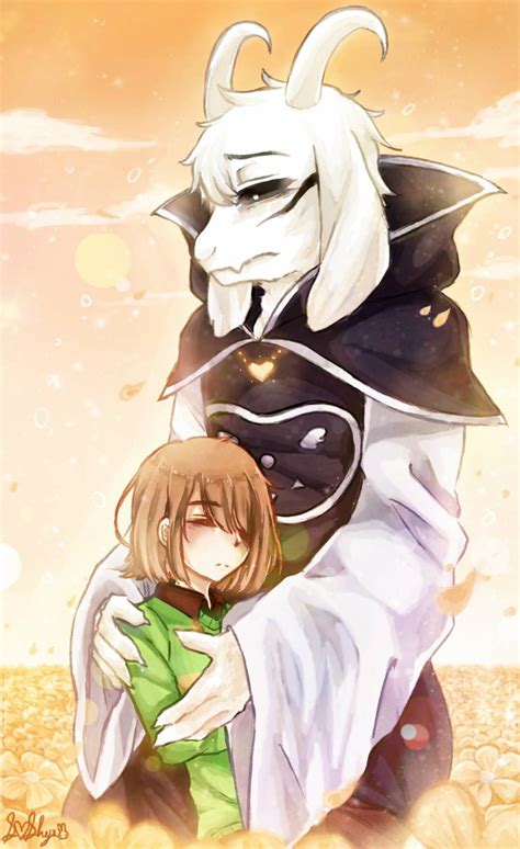 Автор Chara Asriel Asriel Dreemurr Undertale персонажи