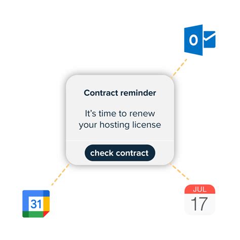 Contractify Free Trial Calendar